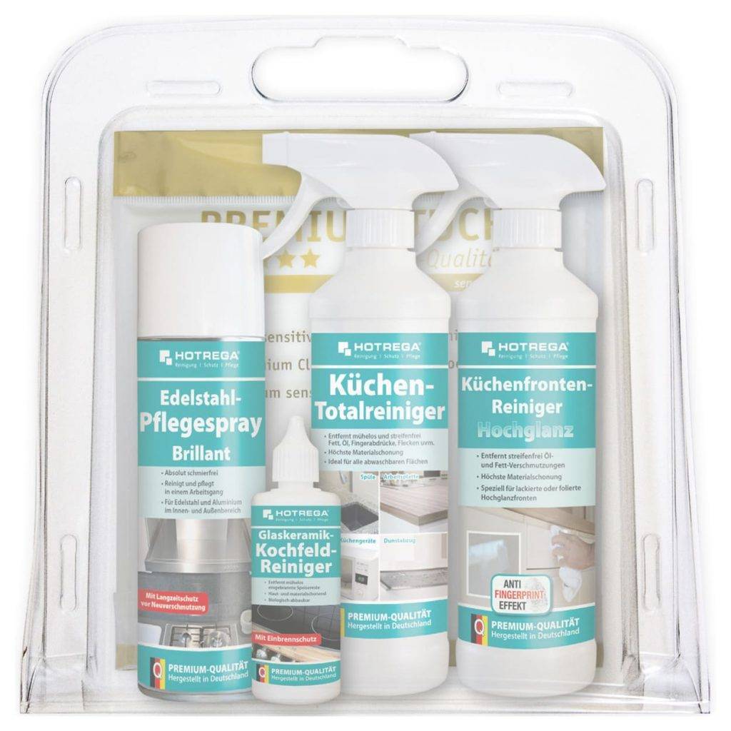 Küchen-Pflegeset HOCHGLANZ | HOTREGA®